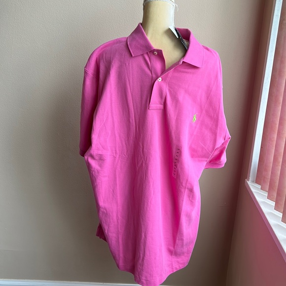 Polo Ralph Lauren | Shirts | Polo Ralph Lauren Mens Polo Shirt Nwt Pink ...